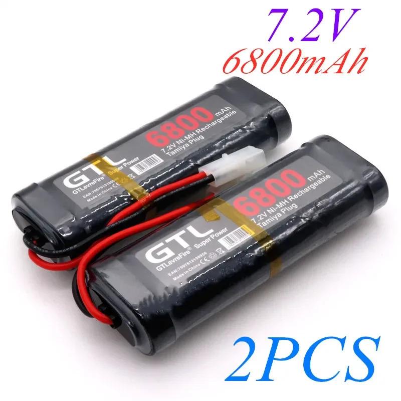 New 7.2V Battery 6000mAh NiMH Batteries Pack For RC Car Truc - TikTok ...