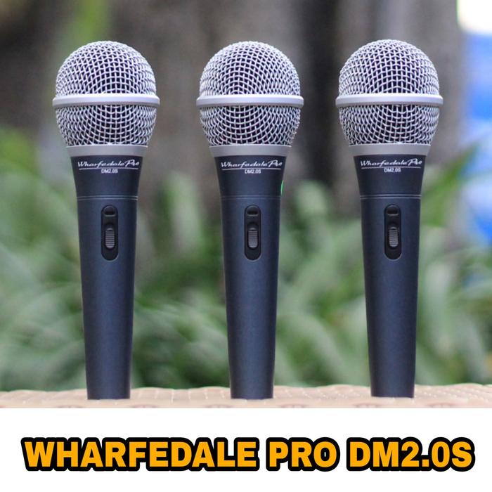 Jual Mic WHARFEDALE PRO DM 2.0 Microphone ISI 3 PACK Original - Kota ...