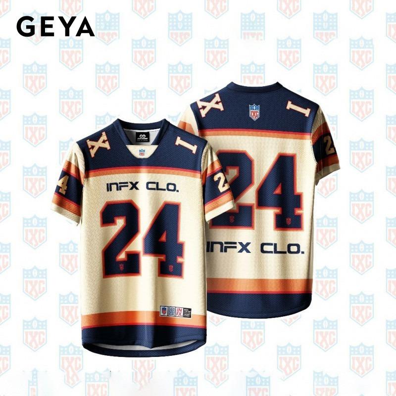 Jersi Streetwear NFL, Jersi Kolar Vintaj EDISI NFL 2025, Bernafas ...