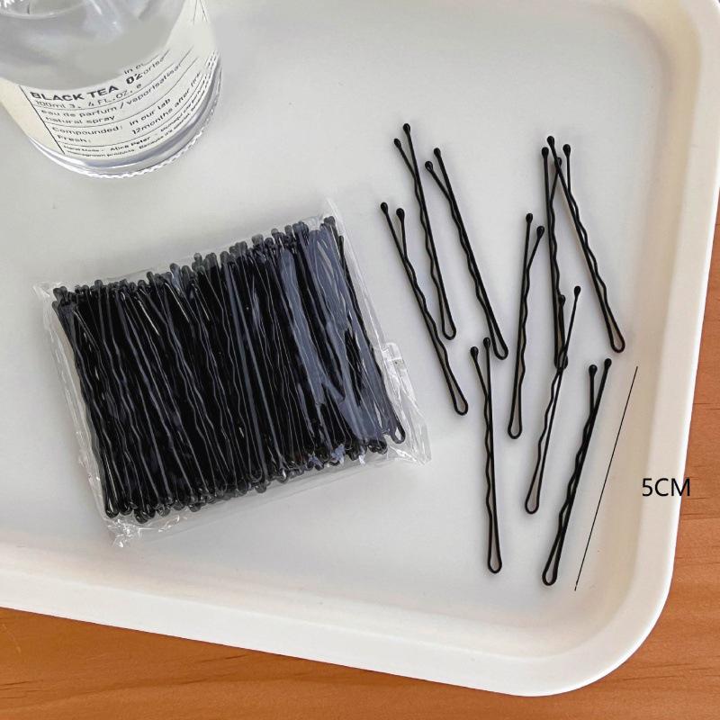 50 Pcs 5cm Hair Clip Lady Hairpins Curly Wavy Grips Hairstyl - TikTok ...