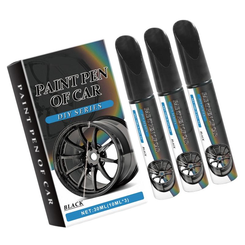 Car Wheel Scratch Remover Pen Black Rims Touch Up Paint Pen Car ...