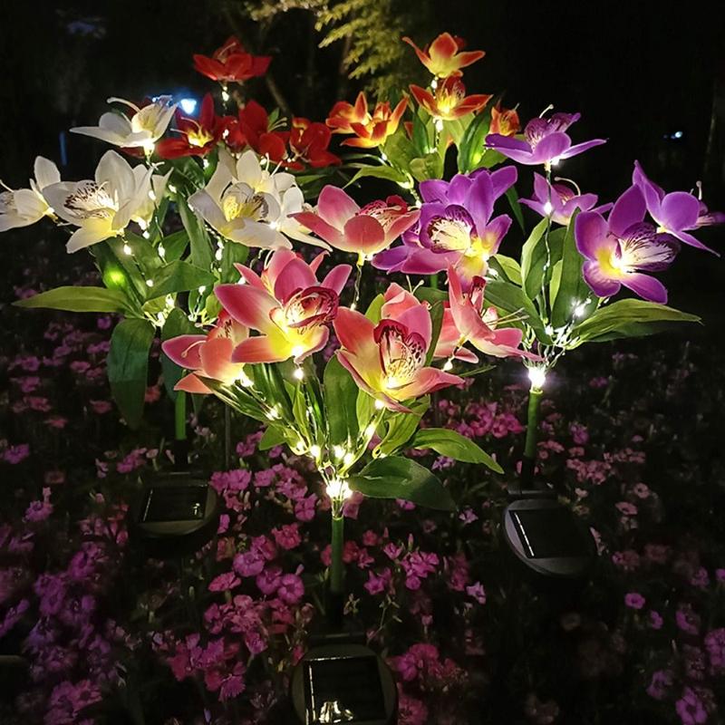 Lampu Suria LED, 7 Kepala, Lampu Bunga Simulasi Luaran, Lamp - TikTok ...