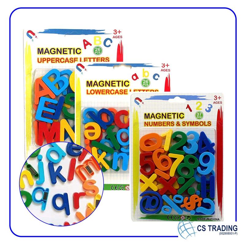 Huruf Magnet Nombor Abjad ABC 123 Magnet Peti Sejuk Huruf Besar ...