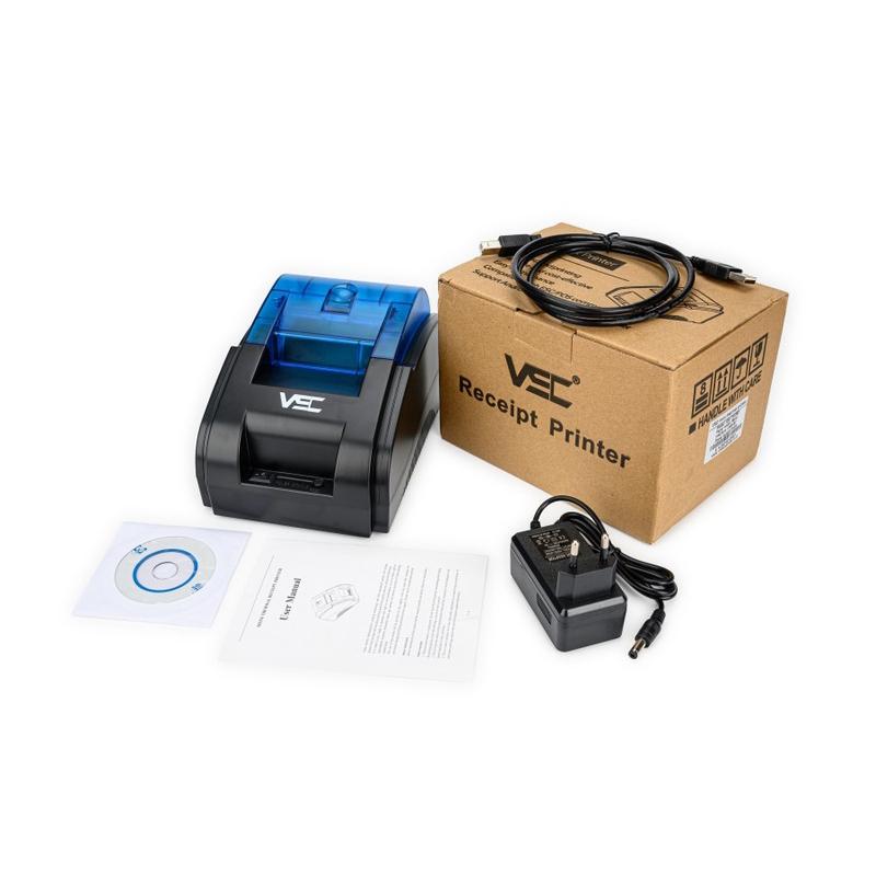PRINTER THERMAL BLUETOOTH VSC TM-58D 58mm RPPO02N SUPPORT MOKA GOBIZ ...