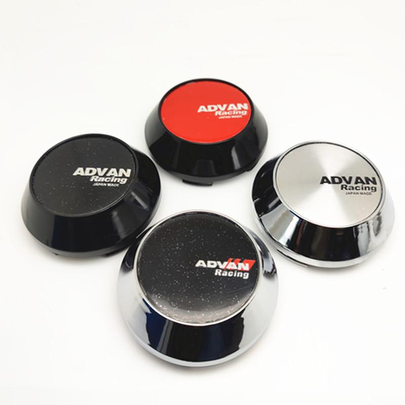 4pcs 65mm Advan Racing Wheel Center Caps Hub Car Rims Dust Proof Cover ...