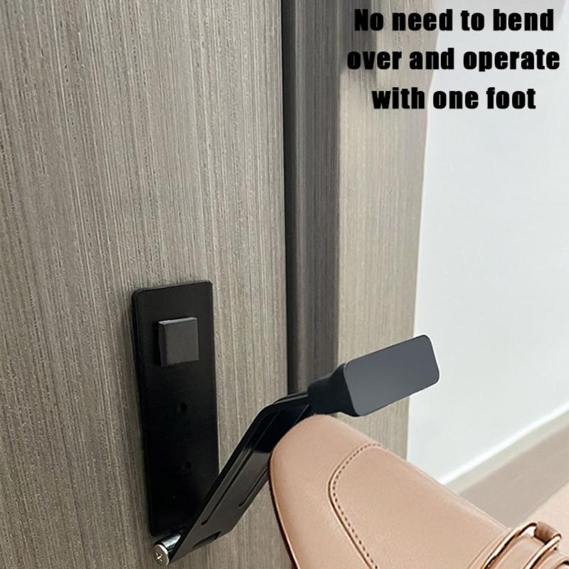 Firm Magnetic Attraction Kick Down Door Stopper Safety Punch-free ...