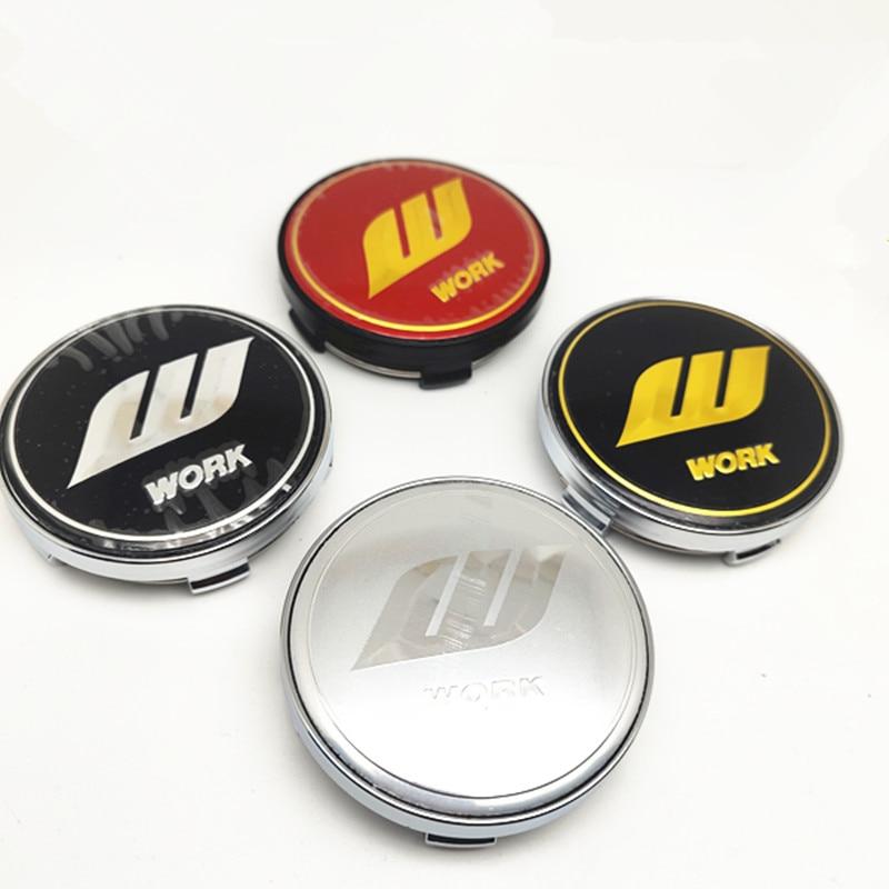 KLL 4pcs 60mm 56mm VS W Work Center Caps Car Wheel Hub Cover - TikTok ...