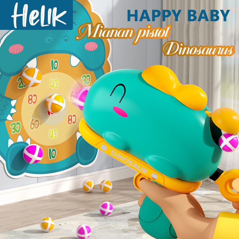 Mainan Baru Panas Mainan Dinosaurus Manual Ejection Mainan Hadiah anak ...