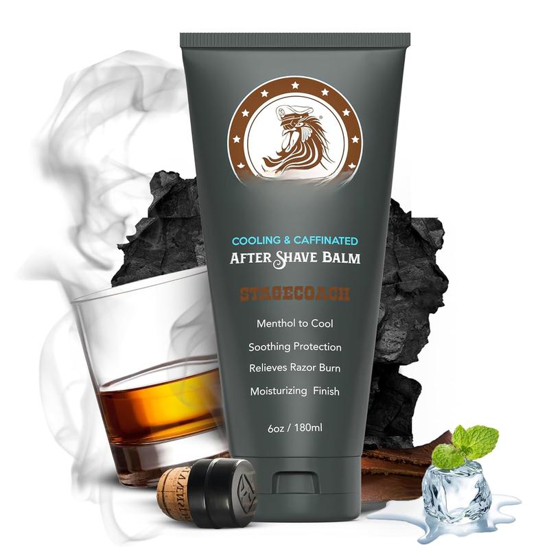 Cooling & Caffeinated After Shave Balm for Men - Soothes & Protects ...
