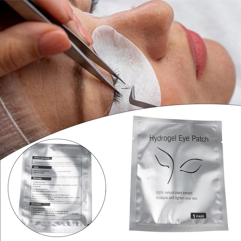 50pcs Eyelash Pad Gel Patch Eye for Pads Lint Lashes Extension - TikTok ...