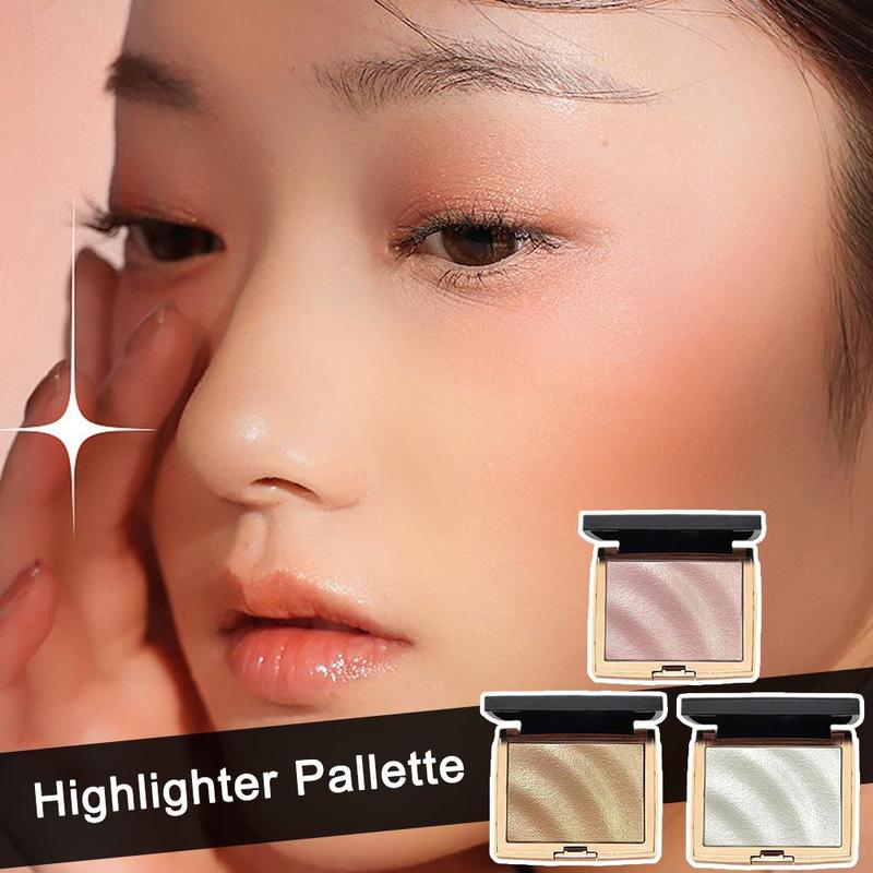 High Pallette Waterproof Glitter High Cosmetic Highliter Powder ...