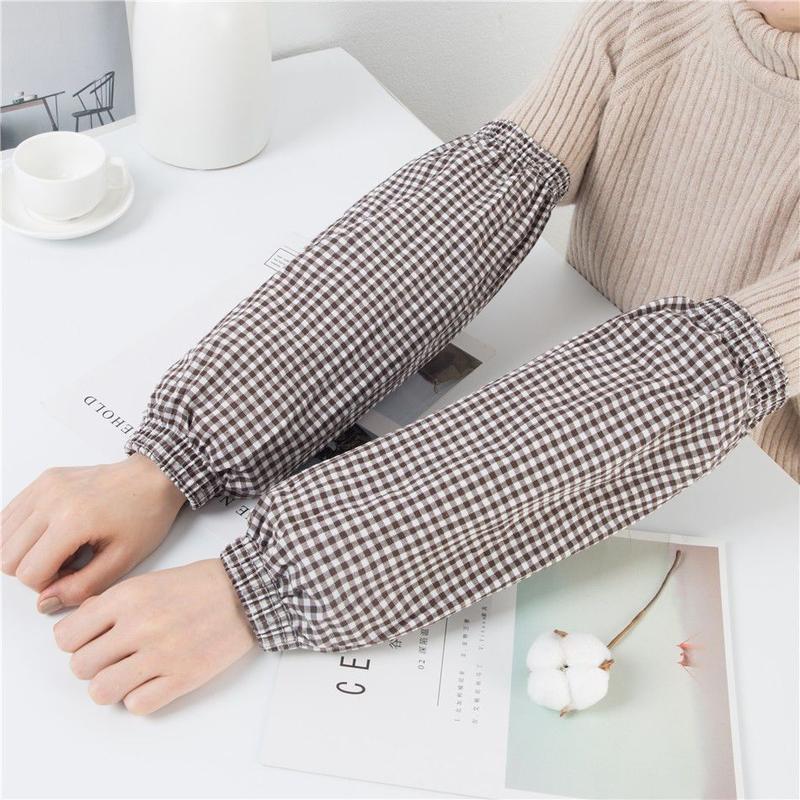 Cotton Oversleeve Adult Long plus-Sized Spring and Summer Kitchen ...