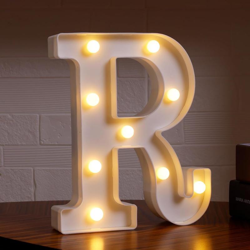 Led Light Up Letters, 26 Alphabet Marquee Letter Lights, Small - TikTok ...