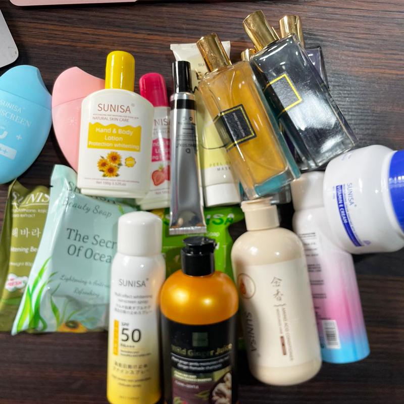 Sunisa Egg Mask/Sunscreen/Lotion/Perfume/Shampoo/Contioner/Vitamin ...