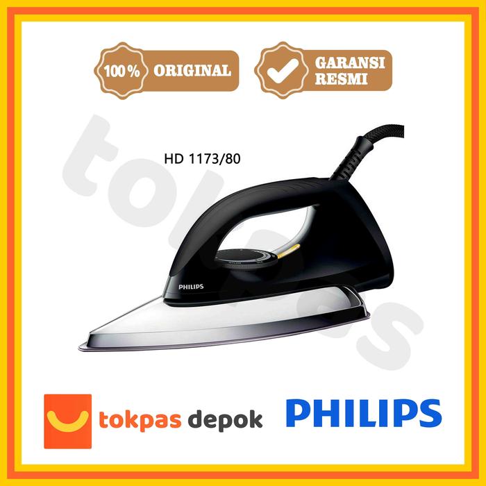 Jual Philips - Setrika Listrik Dry Iron 350 Watt Anti Baret Anti ...