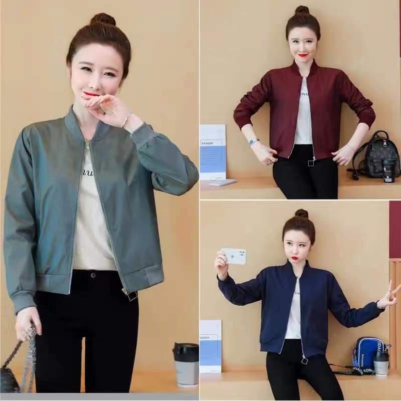tmckxshop Fashionable Korean Jacket Waterproof Zipper Jacket - TikTok ...