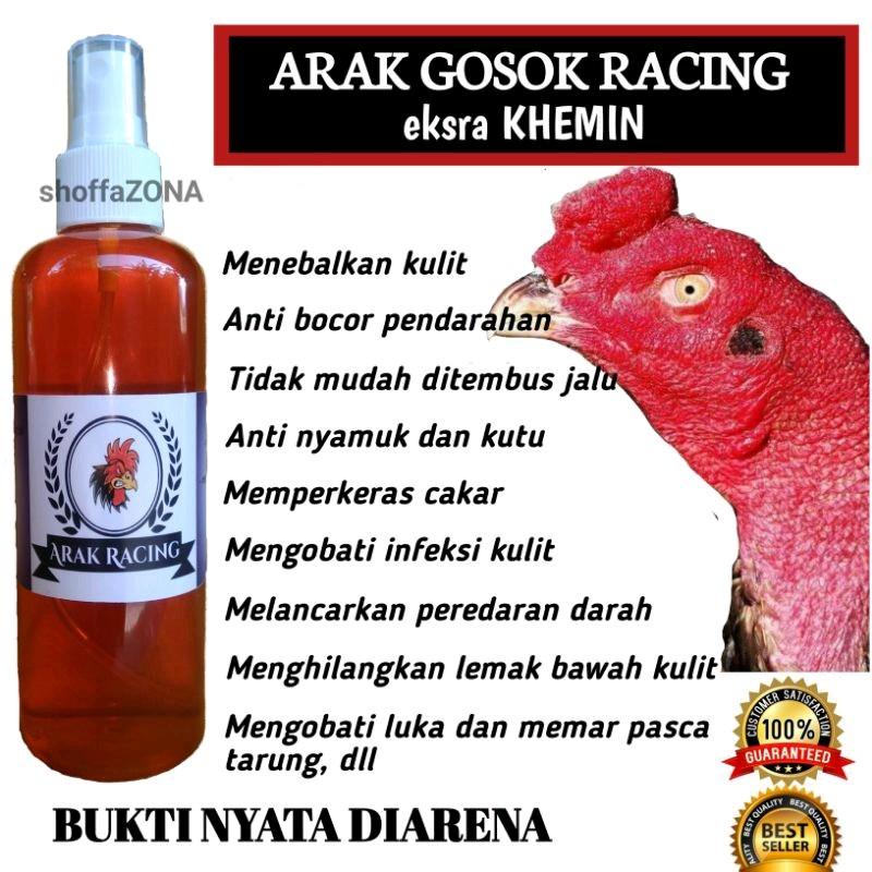 Arak Gosok Racing 100ml Arak Gosok Ayam Aduan Super - Shop | Tokopedia
