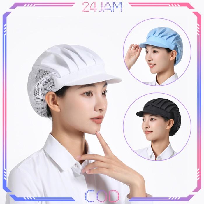 Topi Masak Koki Topi Cheff Topi Chef Putih Porositas Topi Chef - Shop ...
