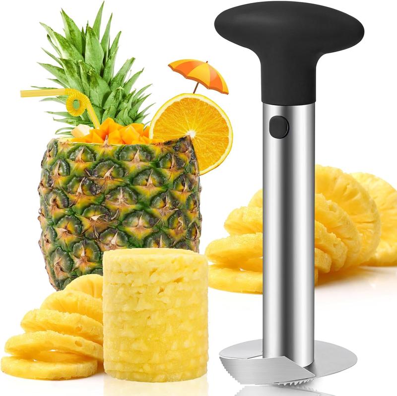 Pineapple Corer and Slicer Tool - Sharp Pineapple Cutter wit - TikTok Shop