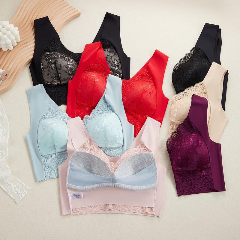 Bras for Women Sexy Beautiful Push Up Seamless Wire Free Bra - TikTok ...
