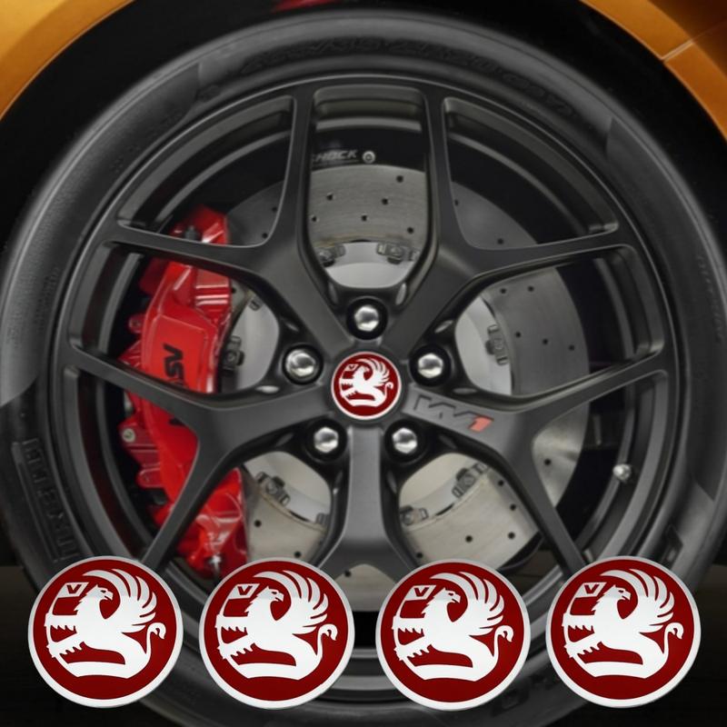 4pcs 56mm 60mm Vauxhall Emblem Logo Car Sticker Car Wheel Hu - TikTok ...