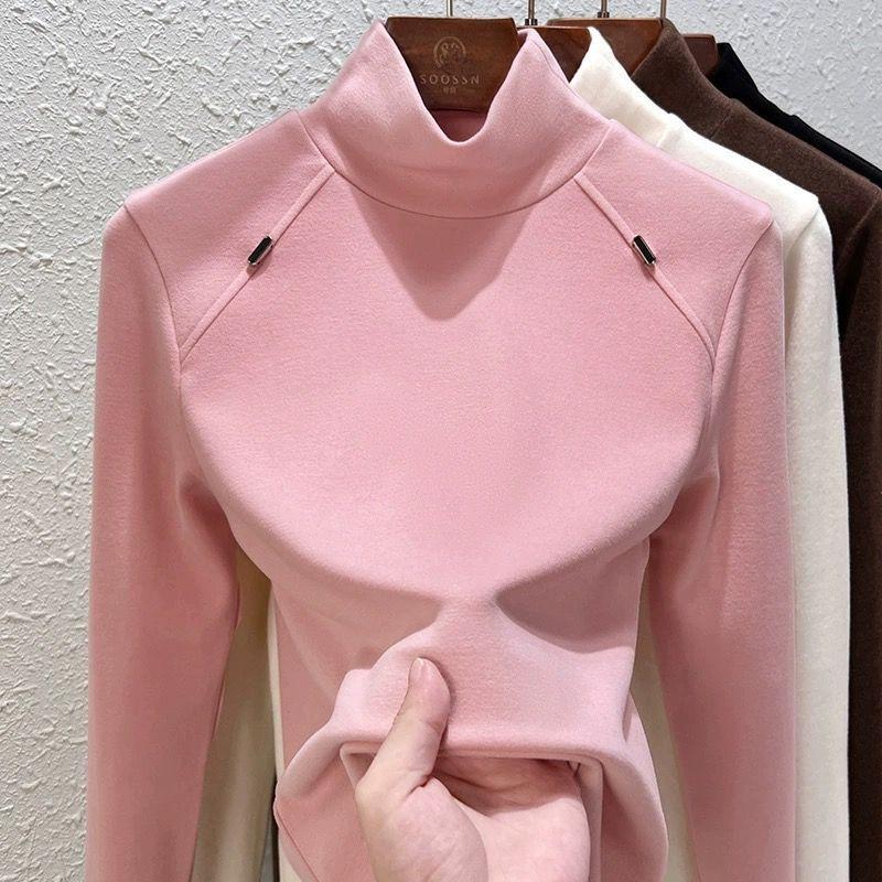 Kemeja Lapisan Asas Dralon Dua Sisi Turtleneck, Ketibaan Baru, - TikTok ...
