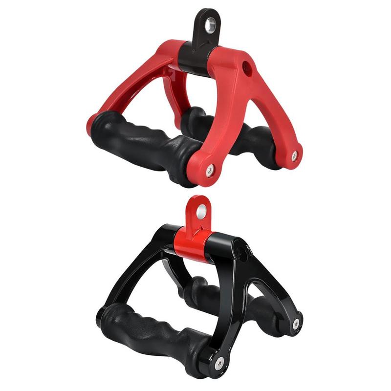 Double D Row Handle Cable Attachment, Barbell Handle Pull Down - TikTok ...
