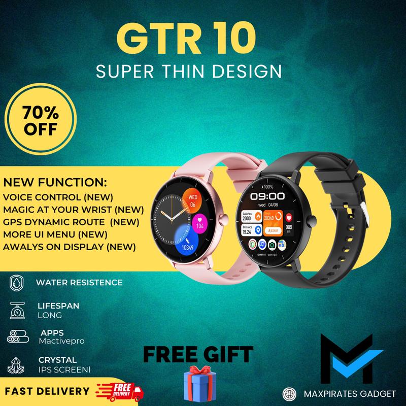 GTR 10 (NEW FUNCTION : MAGIC AT YOUR WRIST+ GPS DYNAMIC ROUTE - TikTok ...