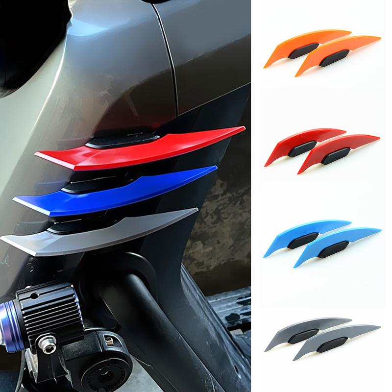 [QUE] 1 Pair Motorcycle Wing Wear-resistant Waterproof Modification ...