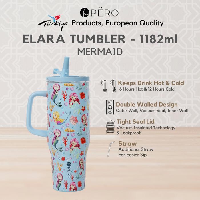 Jual Pero Elara Tumbler Permos 1182 Ml With Handle / Botol Minum ...