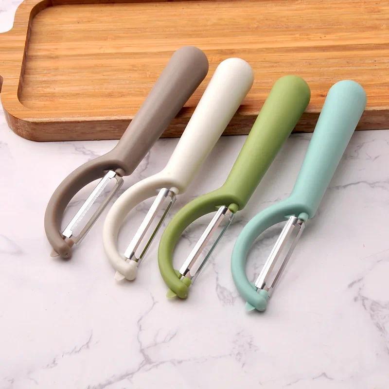 1 Pcs Stainless Steel Fruit Vegetable Peeler Potatoes Peeler - TikTok ...