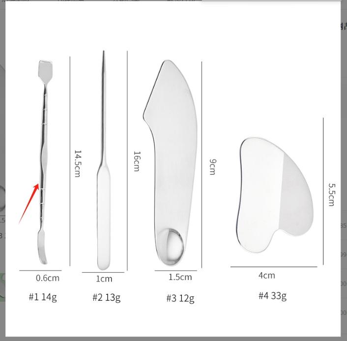 Blackhead Shovel Pore Scraper Spatula Tools Man Kit Stainles - TikTok ...