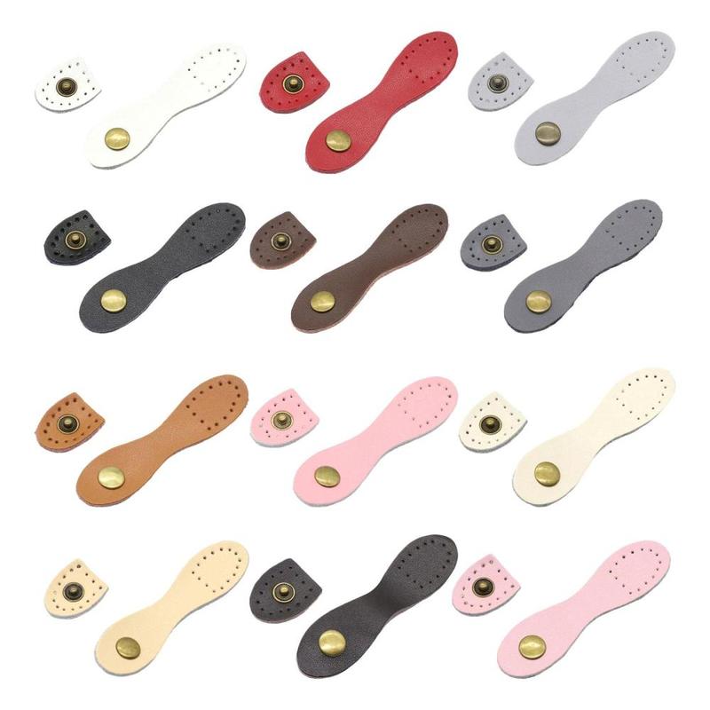 PU Leather Snap Buckle Trendy Crafts Supplies Handmade Ladie - TikTok ...