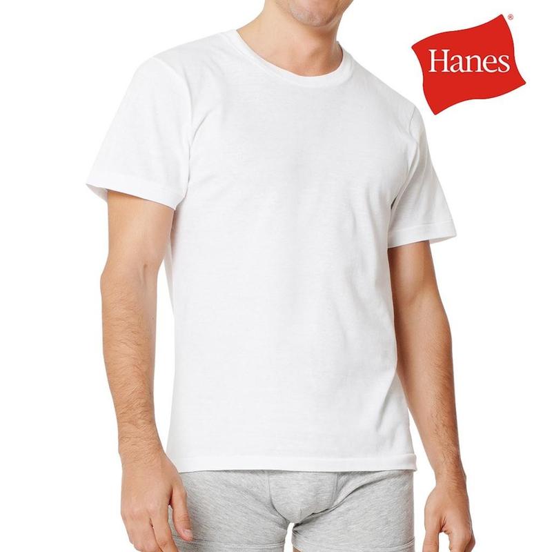 Hanes White Comfortlight CrewNeck T-Shirt Singles 1104 - TikTok Shop ...