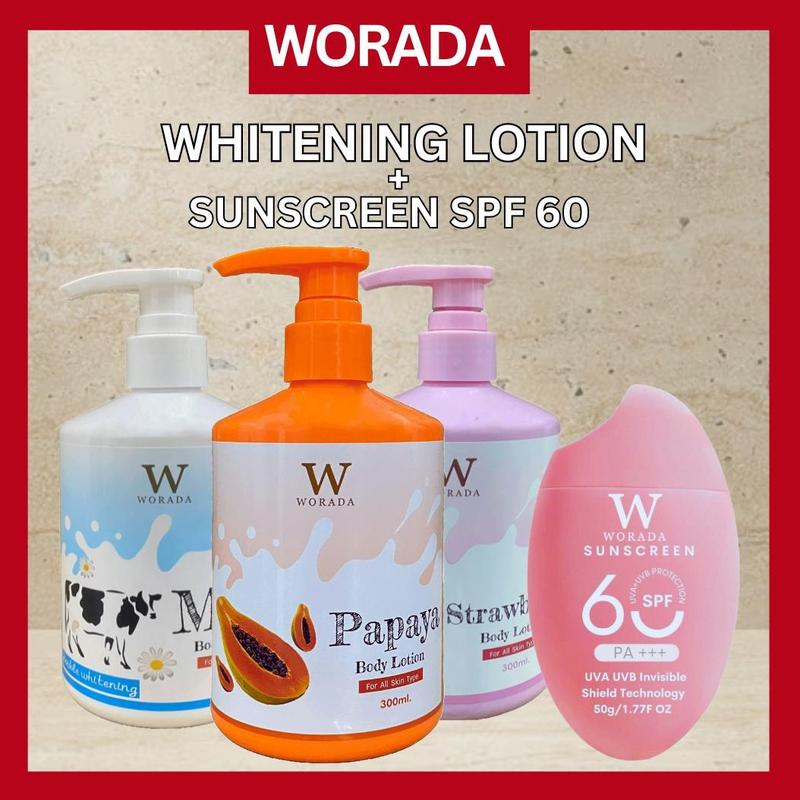 [FDA Approved] WORADA Whitening In 7 Days Lotion And SPF60+ - TikTok ...