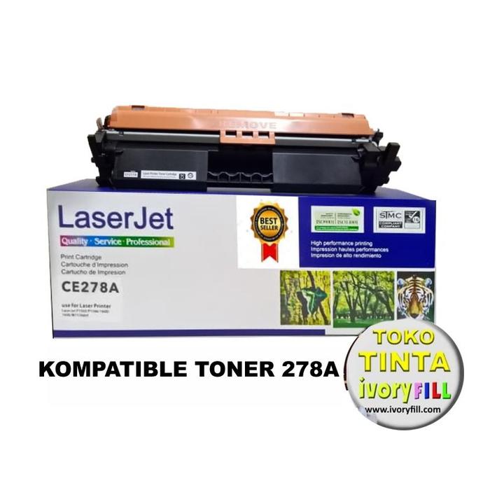 Jual TONER KOMPATIBLE CARTRIDGE HP 78A / CE 278A P1566 P1606 P1606dn ...