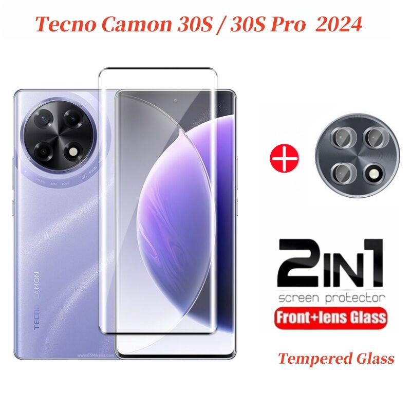 Tecno Camon 30S Pro Camon30S 4G 2024 Kaca Bajaan Melengkung, - TikTok ...