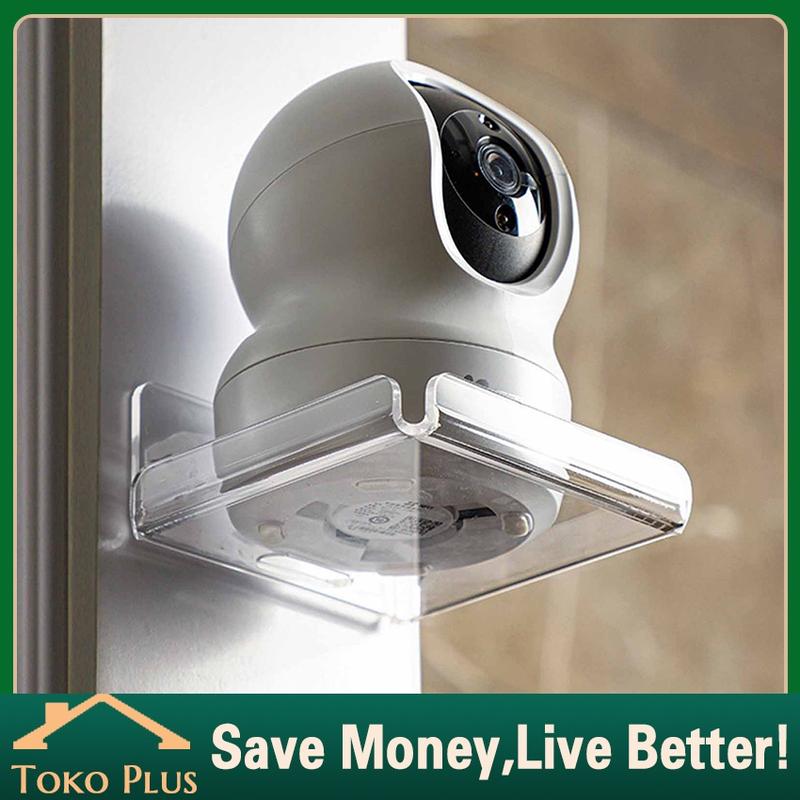 Rak Dinding Transparan Tempel Dudukan CCTV Kamera Serbaguna Wall Mount ...