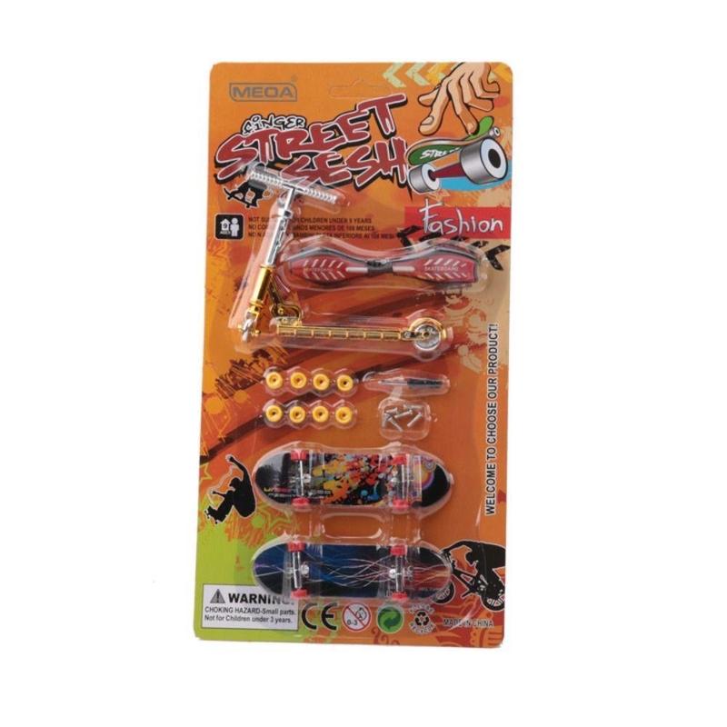 Mini Fingerboard Skateboard Waveboard with Accessories for Kids ...