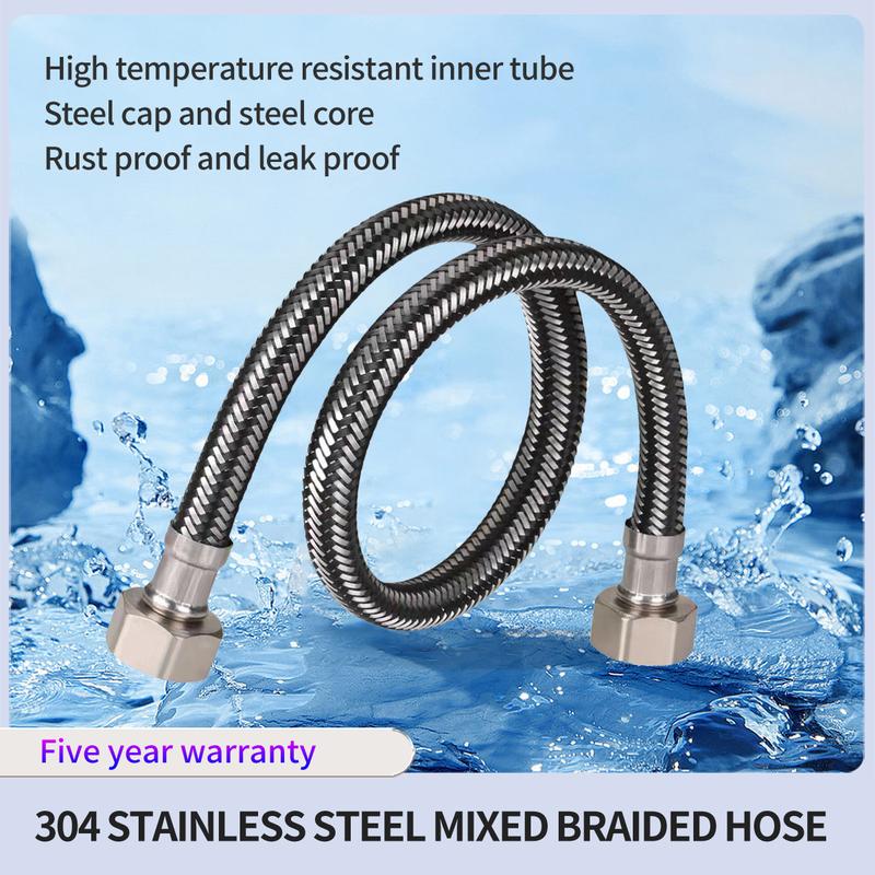 Bathroom Hardware SUS 304 Rigid Supply Hose 50/60/80/100 Hig - TikTok ...