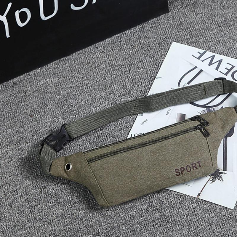 Canvas Fit Waistpack Mobile Waistpack Men's Sports Outdoor Leisure ...