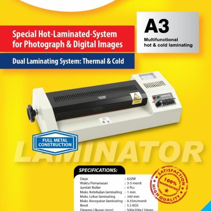 SECURE INSTANT II Mesin Laminating KTP A4 F4 A3 Laminator Cold - Shop ...