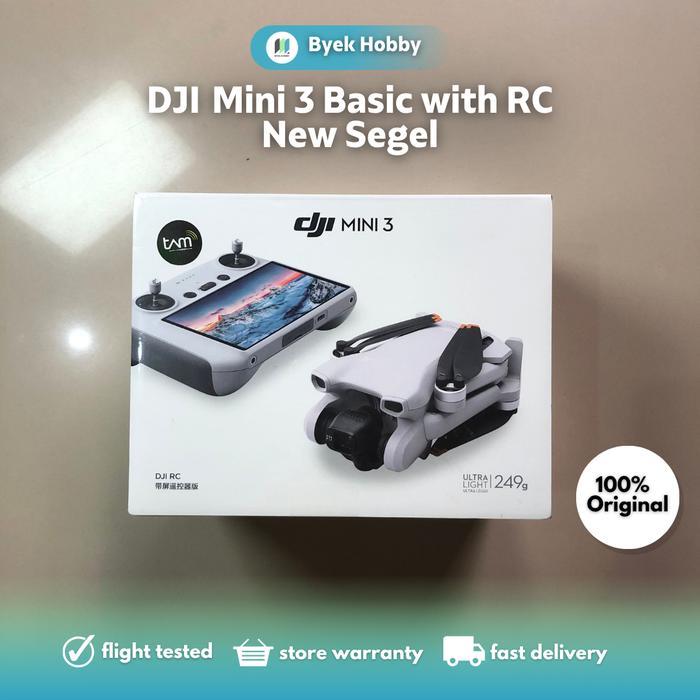 Promo DJI Mini 3 Basic RC (Drone 4K Portrait Camera) - TAM Garansi ...