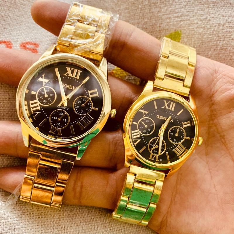 Geneva Quartz Fashion Business Watches Mens Women’s Stainles - TikTok ...