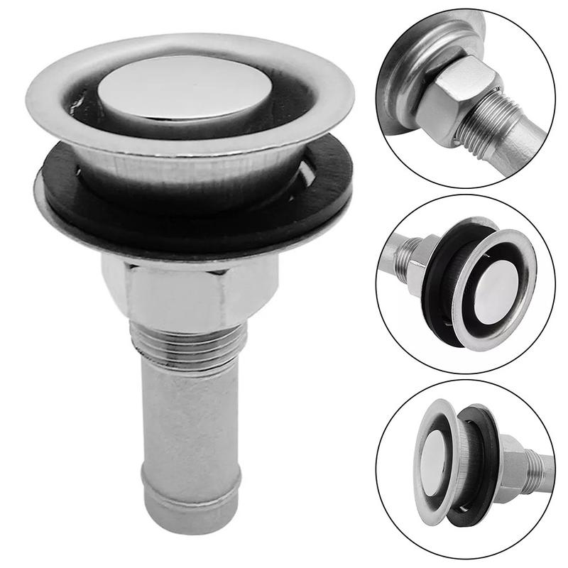 Boat Fuel Tank Vent 316 Stainless Steel Flush Mount Thru-Hul - TikTok ...
