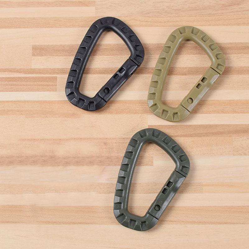 1pc Tactical Backpack Buckle Fast Tactical Carabiner Plastic - TikTok ...
