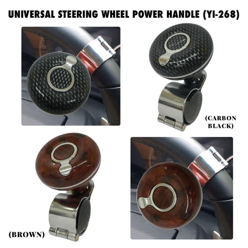 Car Hand Control Steering Wheel Power Handle Spinner Knob Handle ...
