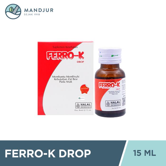 Jual Ferro-K Drop 15 mL - Memenuhi Kebutuhan Zat Besi Anak - Jakarta ...