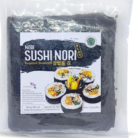Java Superfood Sushi Nori 50 sheet (125 gram) Halal MUI - java - Shop ...