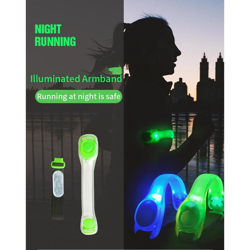 LED Light Up Armband Adjustable Wearable Running Arm Belt Glow - TikTok ...